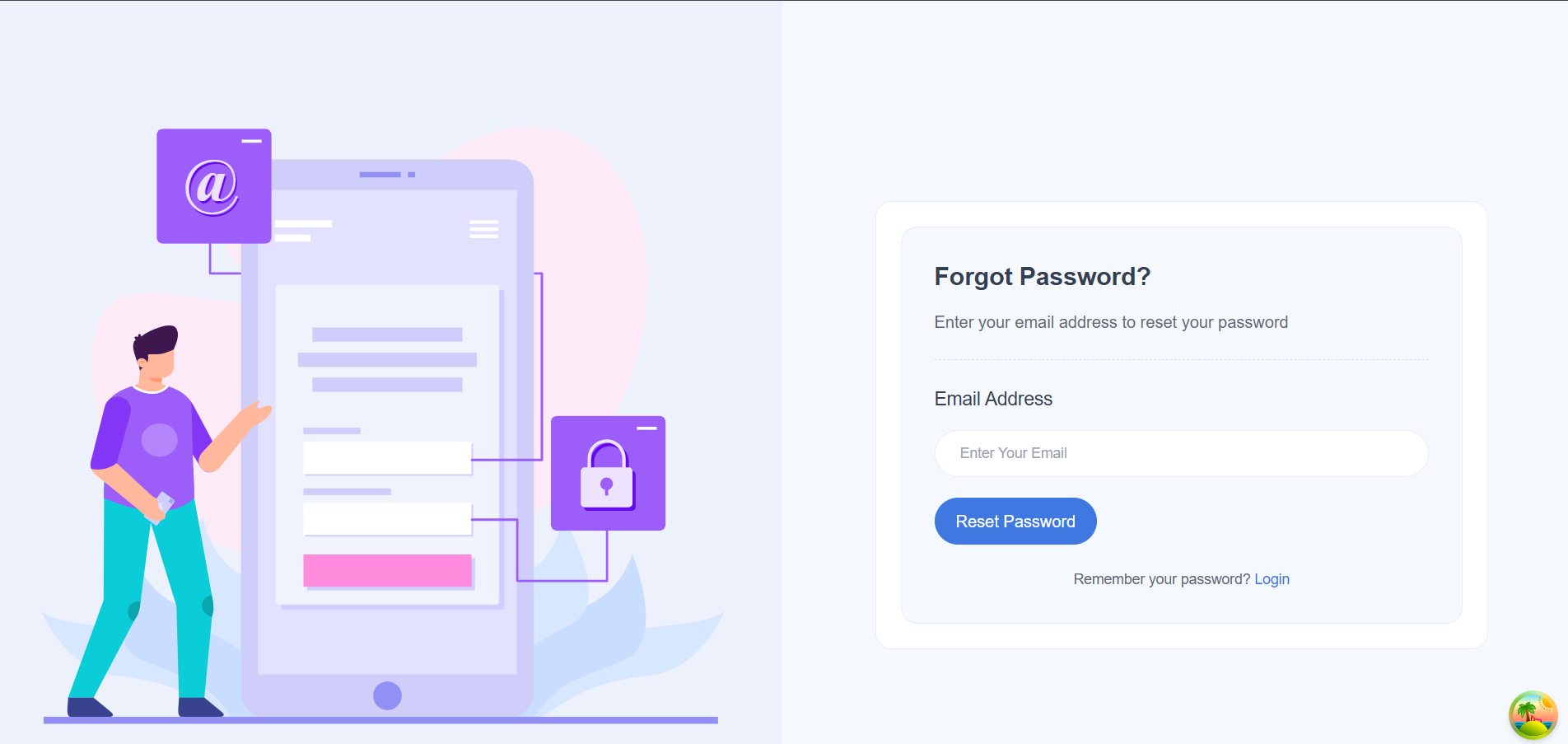 HeyWatcher - Forgot Password